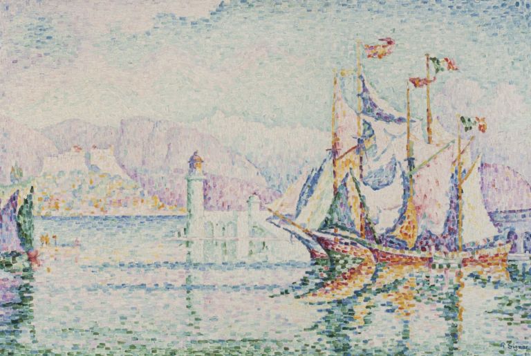 Zoom artiste : Un air de vacances avec Paul Signac - Culture Bien-être